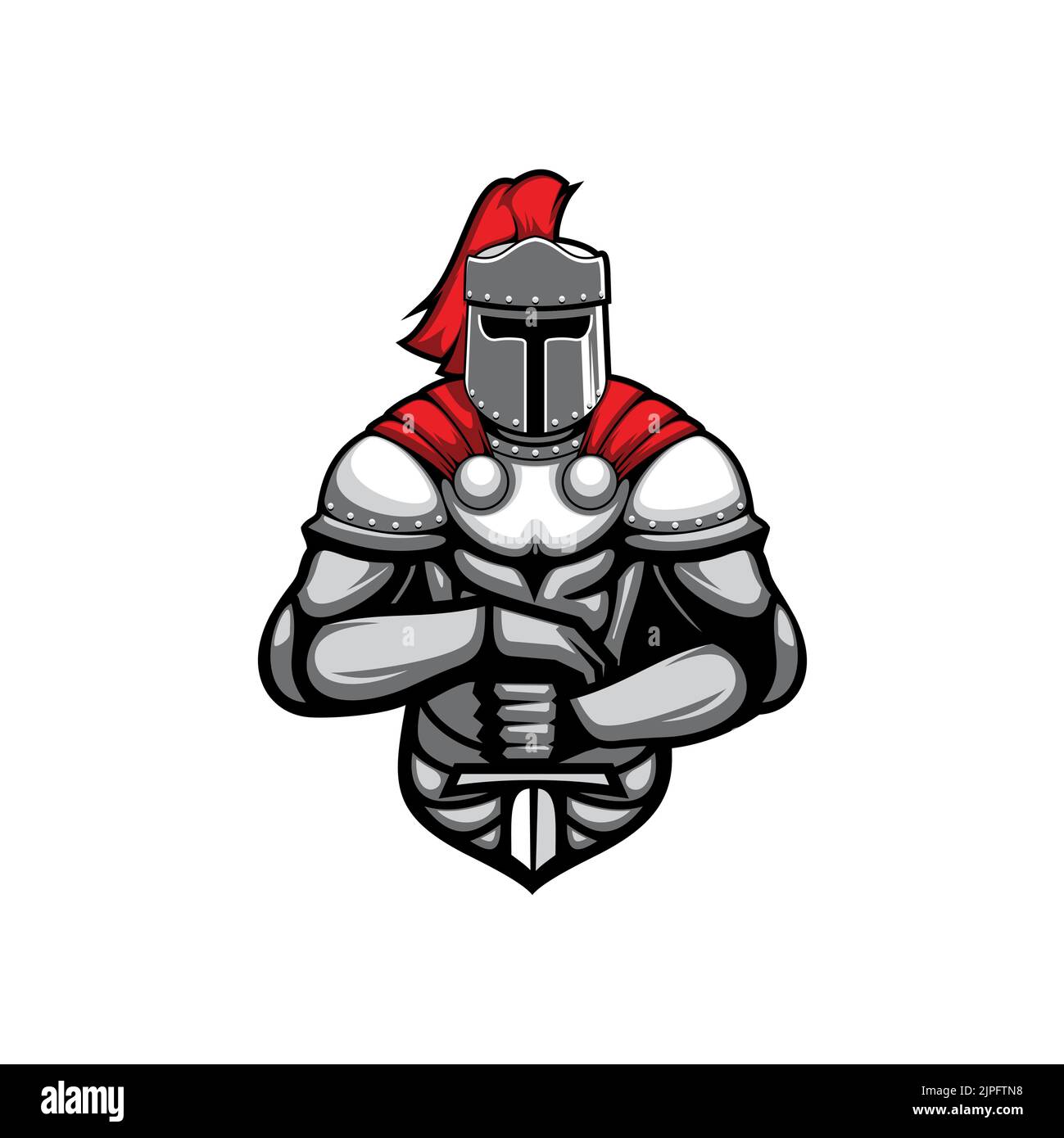 Knight Mascot Vector