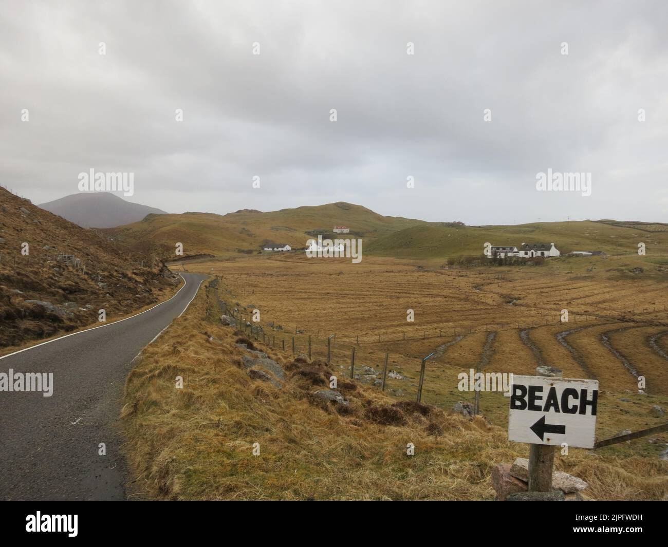 The Outer Hebrides. Western Isles. Scotland. United Kingdom Stock Photo ...