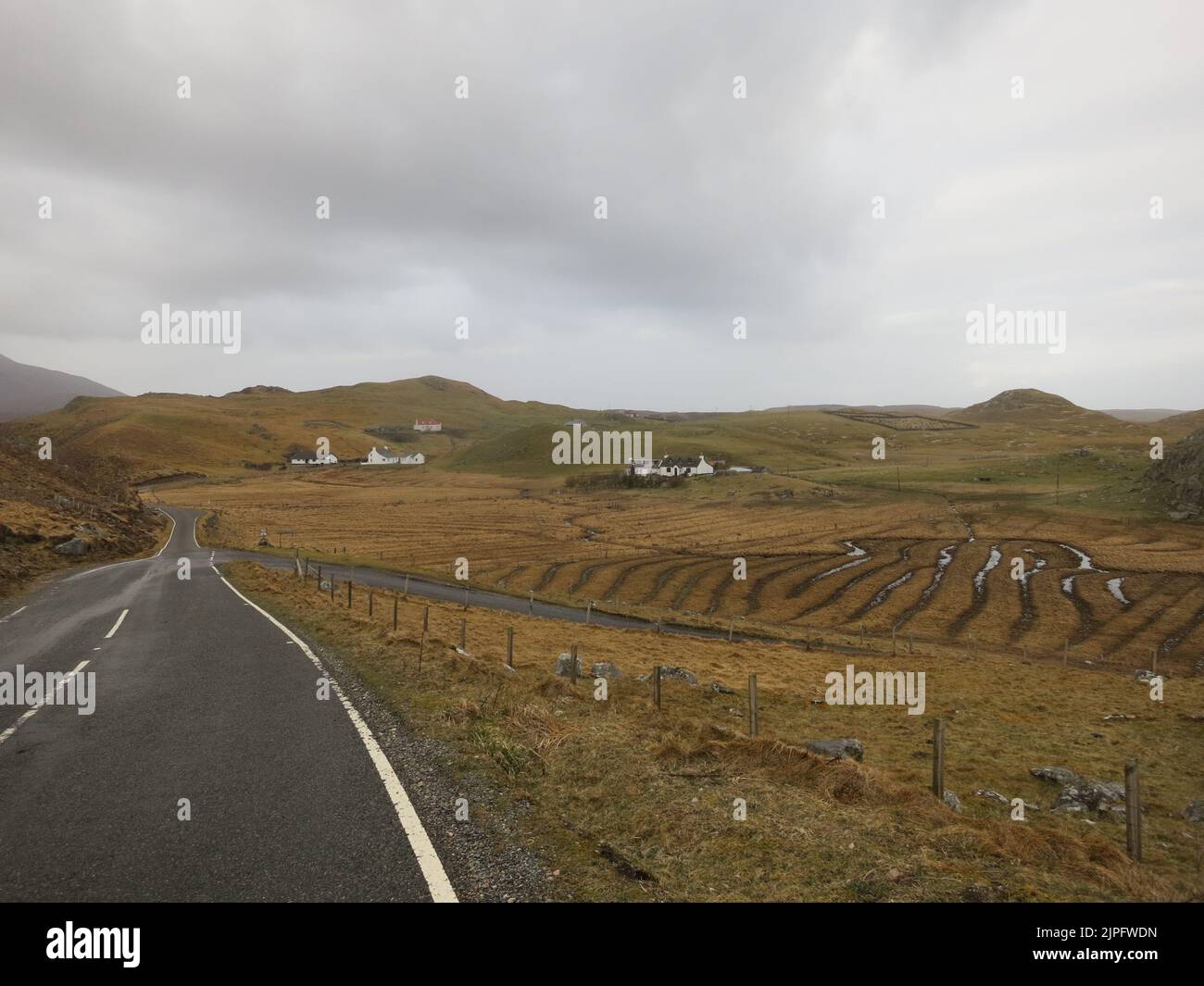 The Outer Hebrides. Western Isles. Scotland. United Kingdom Stock Photo ...