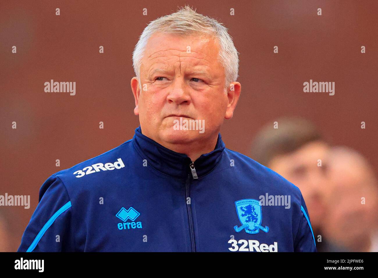Chris Wilder the Middlesbrough manager Stock Photo - Alamy