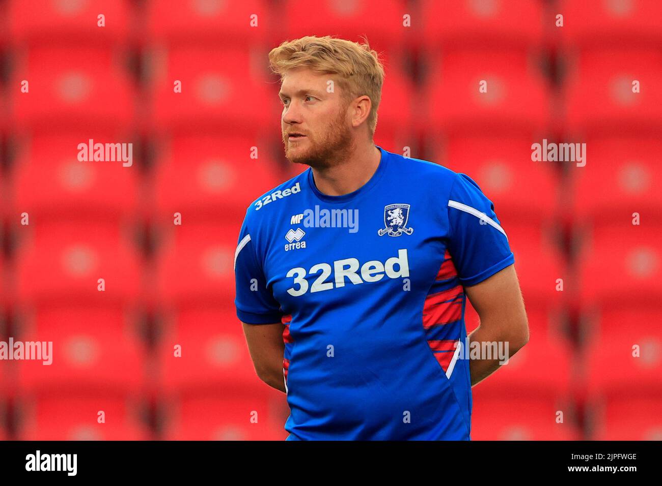 Mark Prestridge the Middlesbrough assistant coach Stock Photo - Alamy