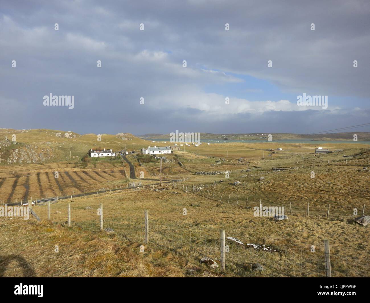 The Outer Hebrides. Western Isles. Scotland. United Kingdom Stock Photo ...