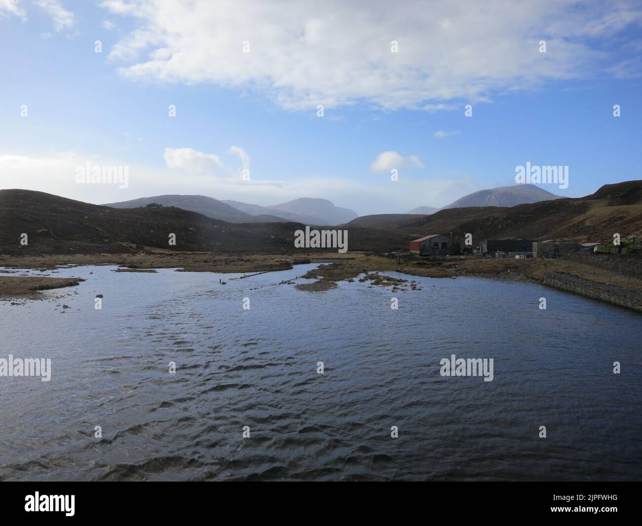 The Outer Hebrides. Western Isles. Scotland. United Kingdom Stock Photo ...