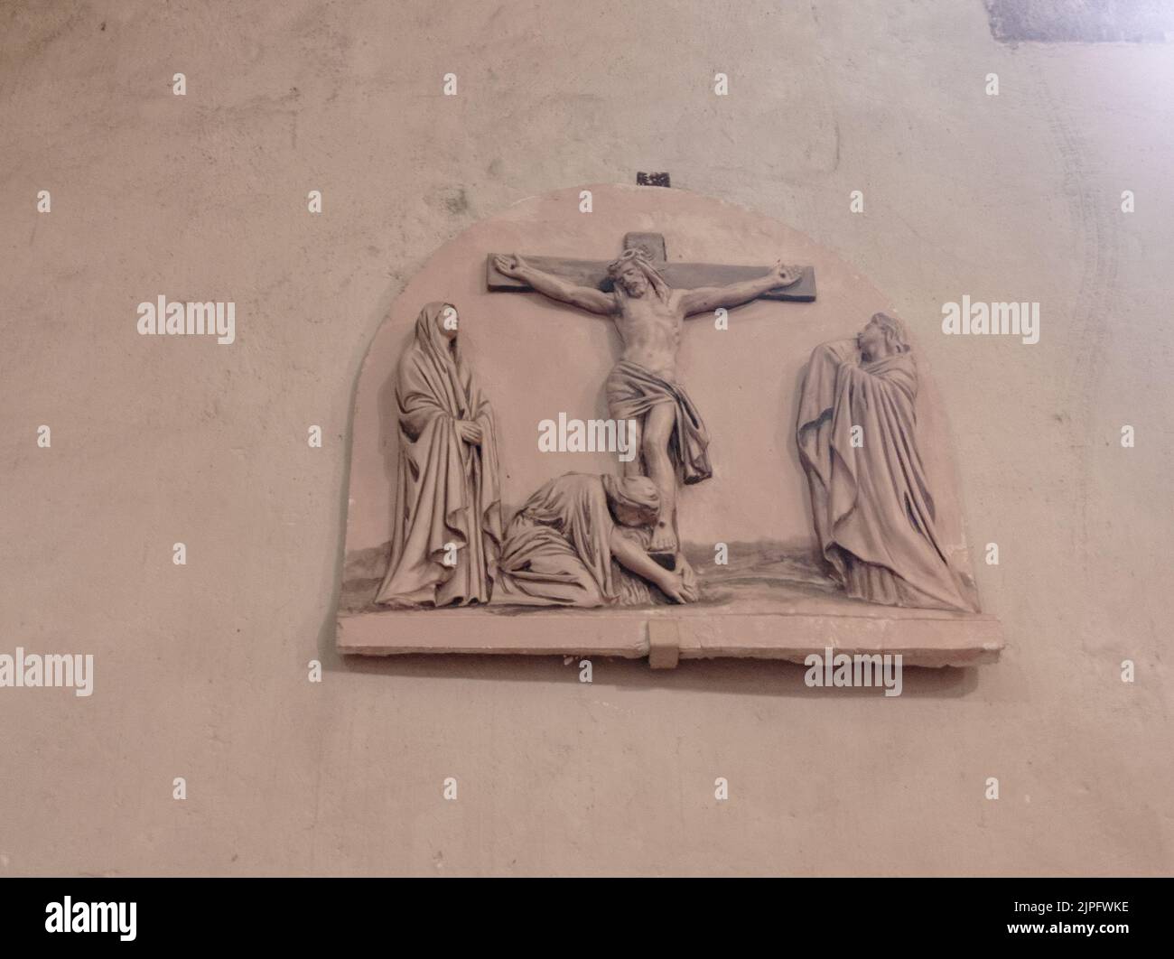 Eglise Saint Blaise à Vallon en Sully, L'Allier, France Stock Photo - Alamy