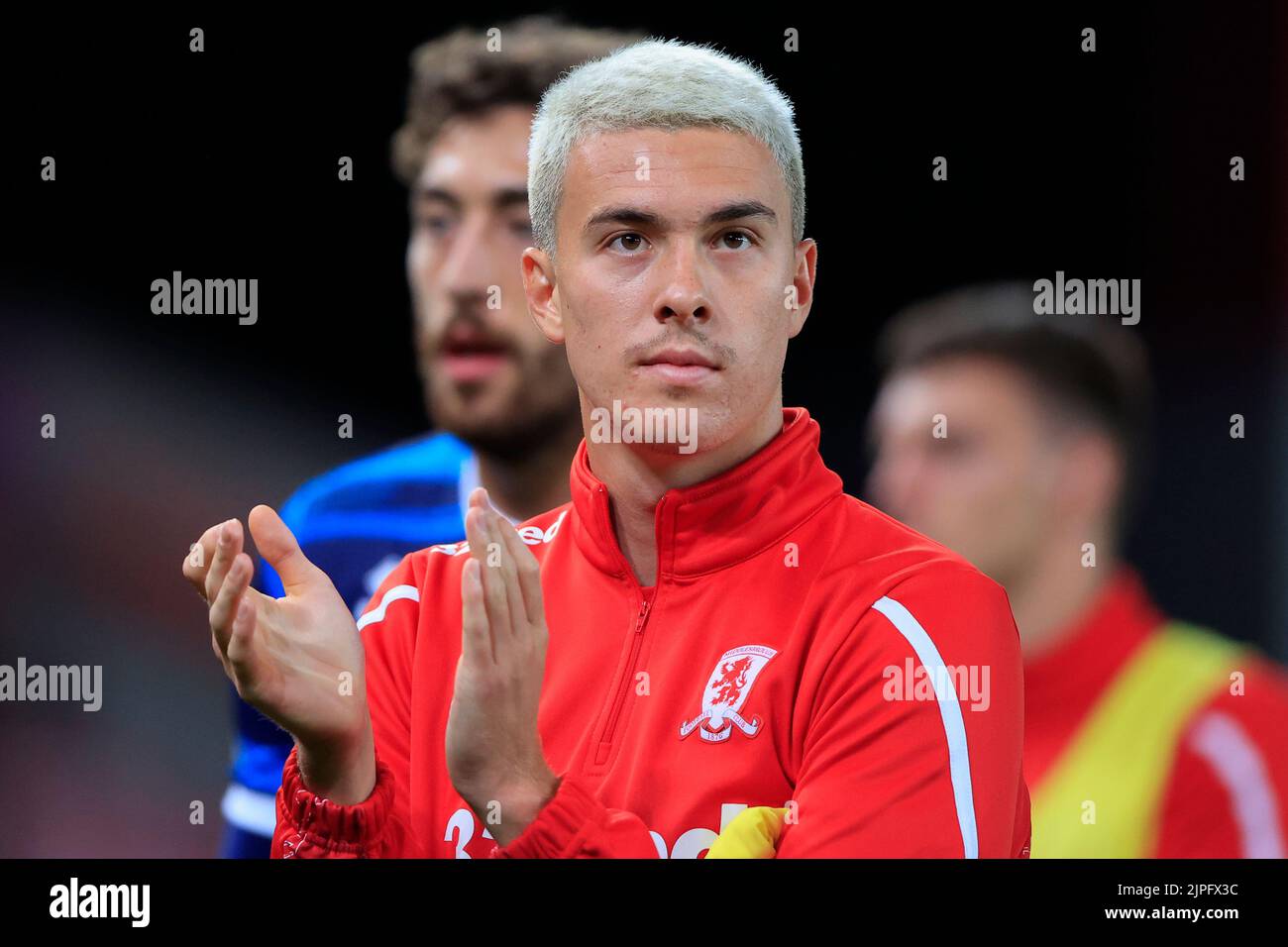 Matthew Hoppe #13 of Middlesbrough Stock Photo - Alamy