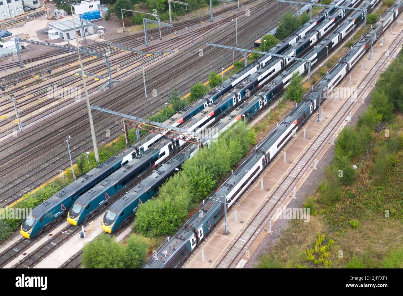 Avanti oxley traction and rolling stock maintenance depot hi-res stock ...