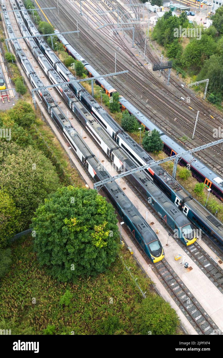 Oxley traction and rolling stock maintenance depot hi-res stock ...