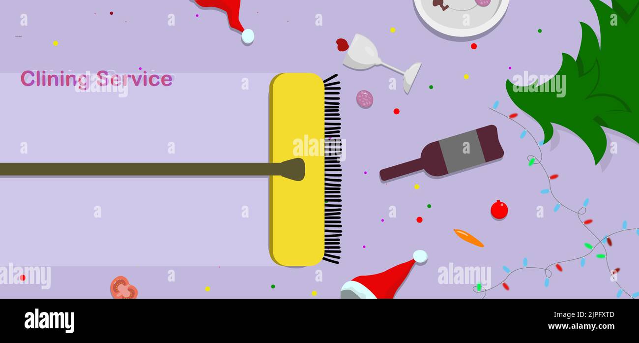 House mess after party Stock Vector Images - Alamy