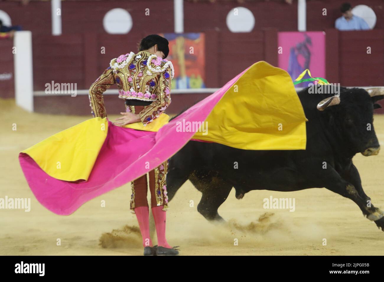 August 18, 2022: August 17, 2022 (malaga) Roca Rey opens the big door ...