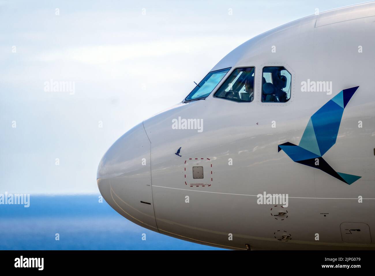 Ponta Delgada, Portugal - July 9, 2022: Azores Airlines Airbus A321 ...