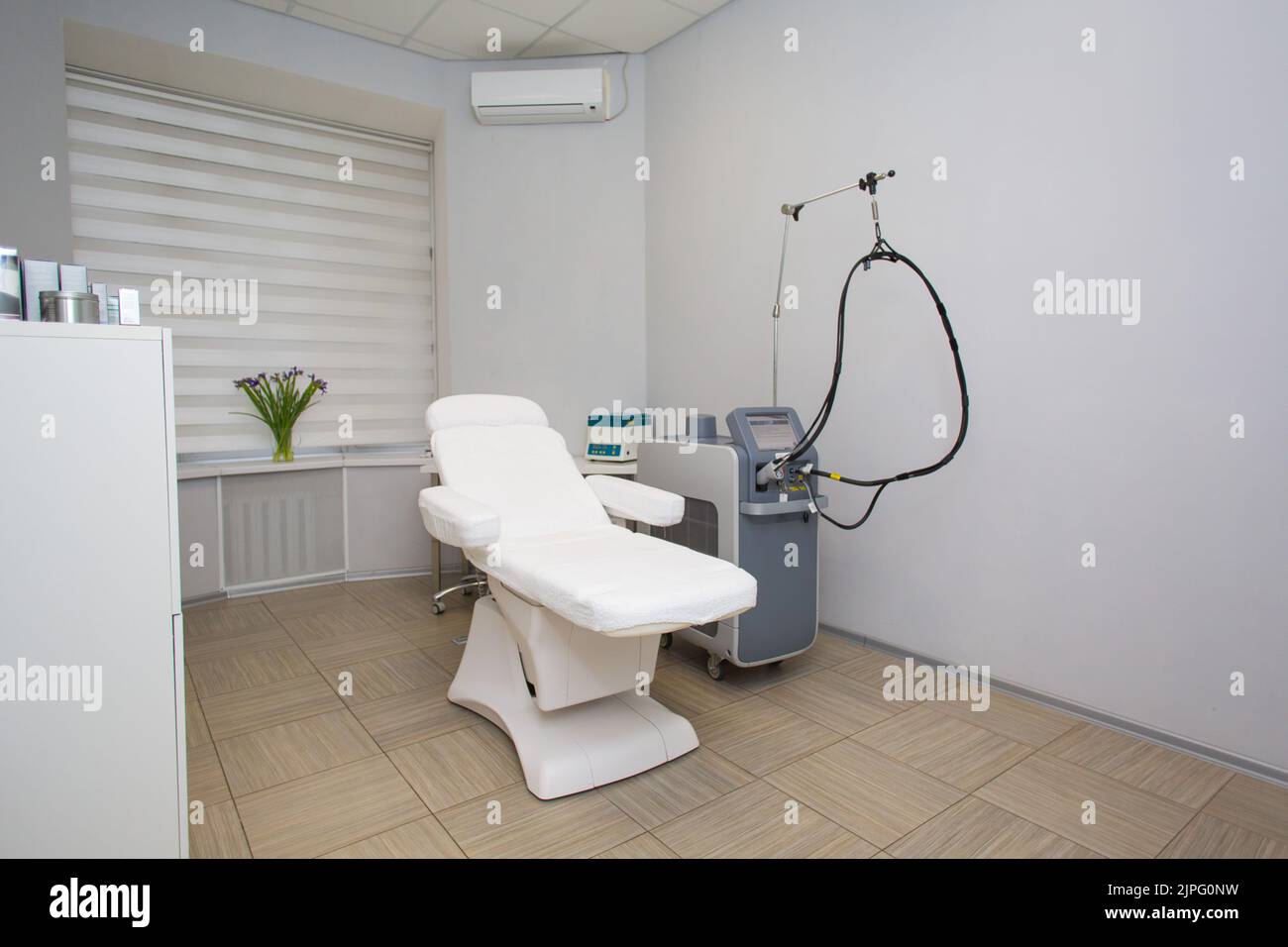 Laser epilation equipment in modern cosmetology clinic hair removal ...