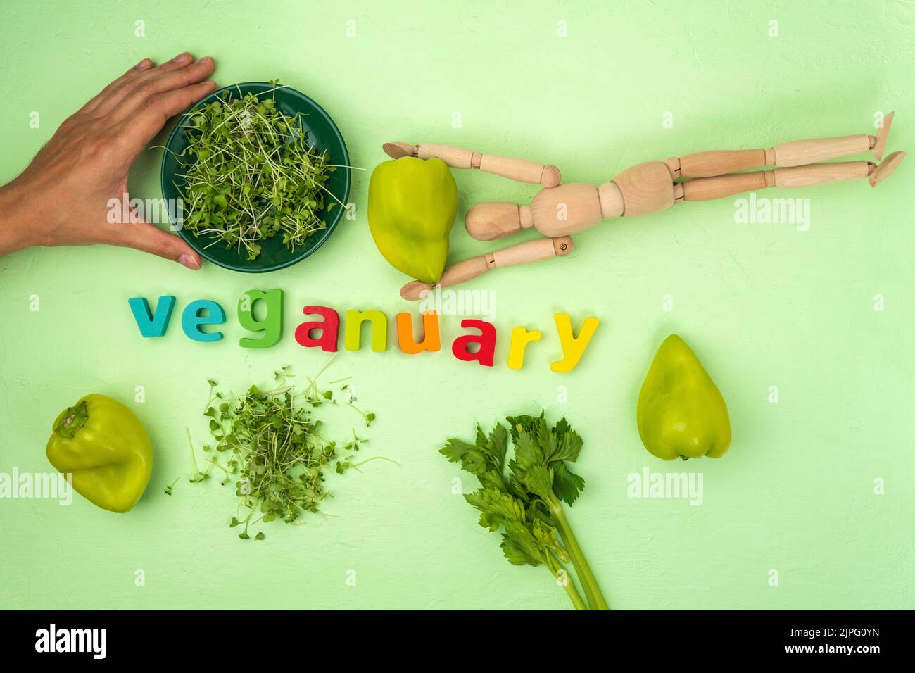 Veganuary, a vegan lifestyle for the month of January. Veganuary ...