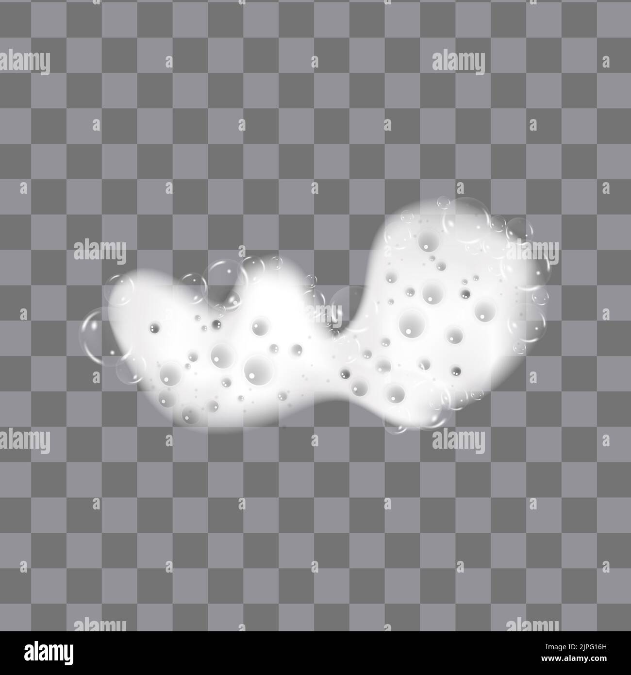 Shampoo bubbles texture.Bath foam isolated on transparent background ...