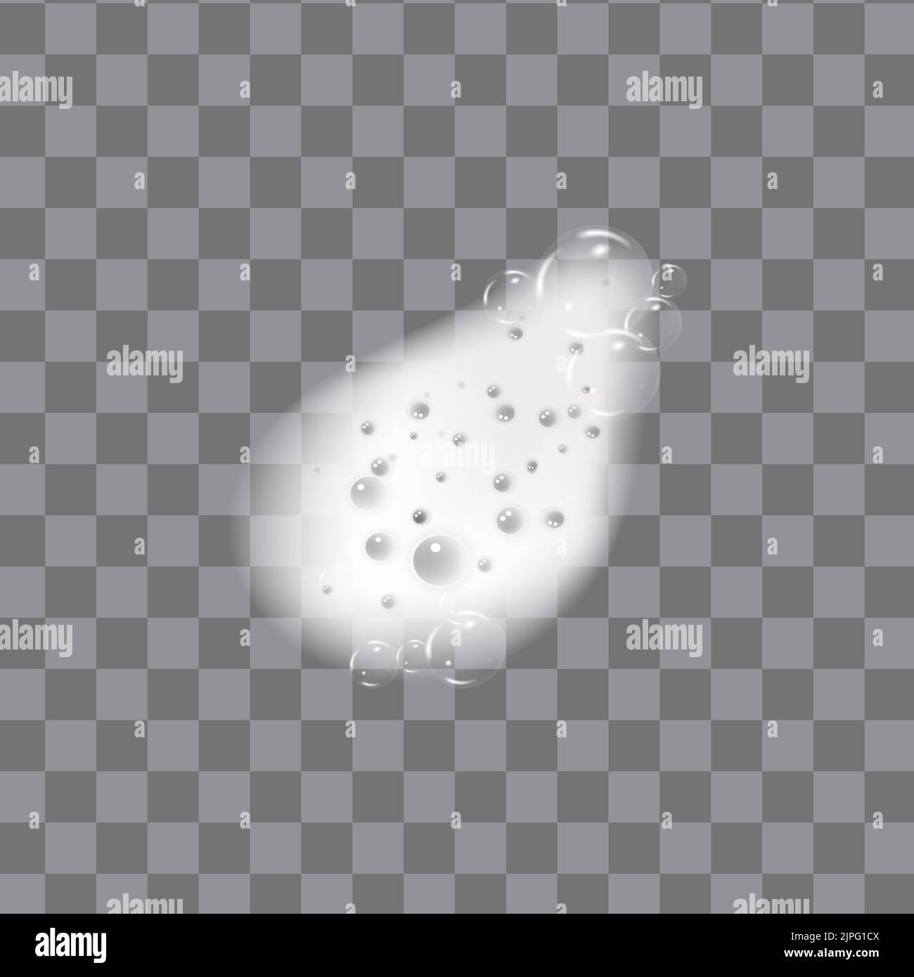 Shampoo bubbles texture.Bath foam isolated on transparent background ...