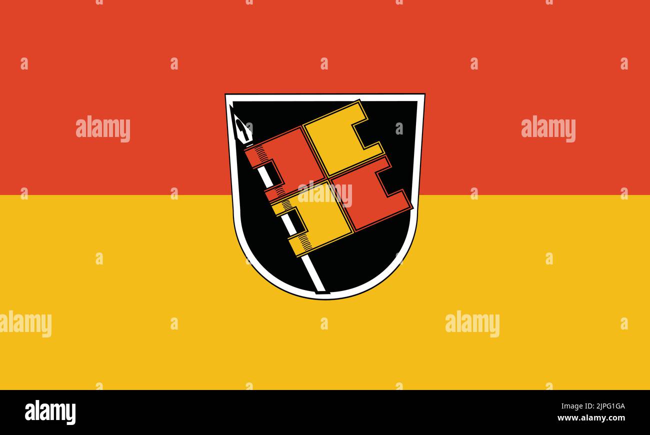 Flag of WÜRZBURG, GERMANY Stock Vector Image & Art - Alamy