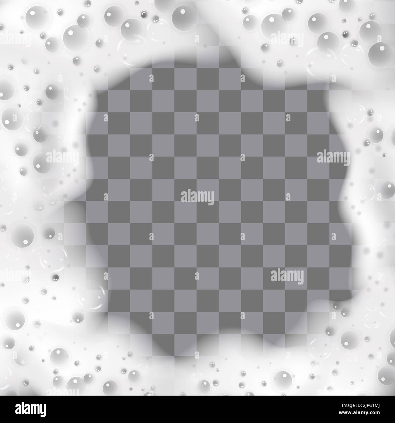 Shampoo bubbles texture.Bath foam isolated on transparent background ...