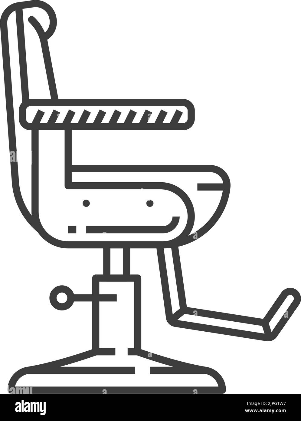 Barber Chair Blueprint Furniture Symbols Modern Barber Chair,