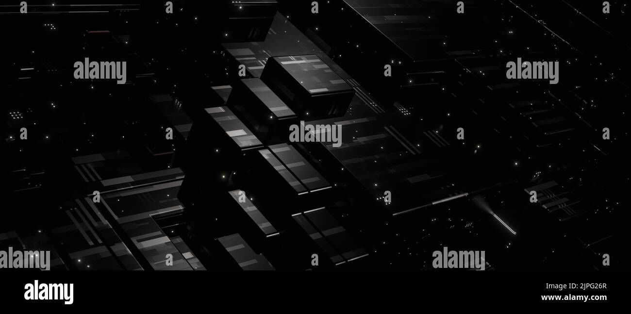 Cyber digital data field. Computer circuit crypto architecture. Concept ...