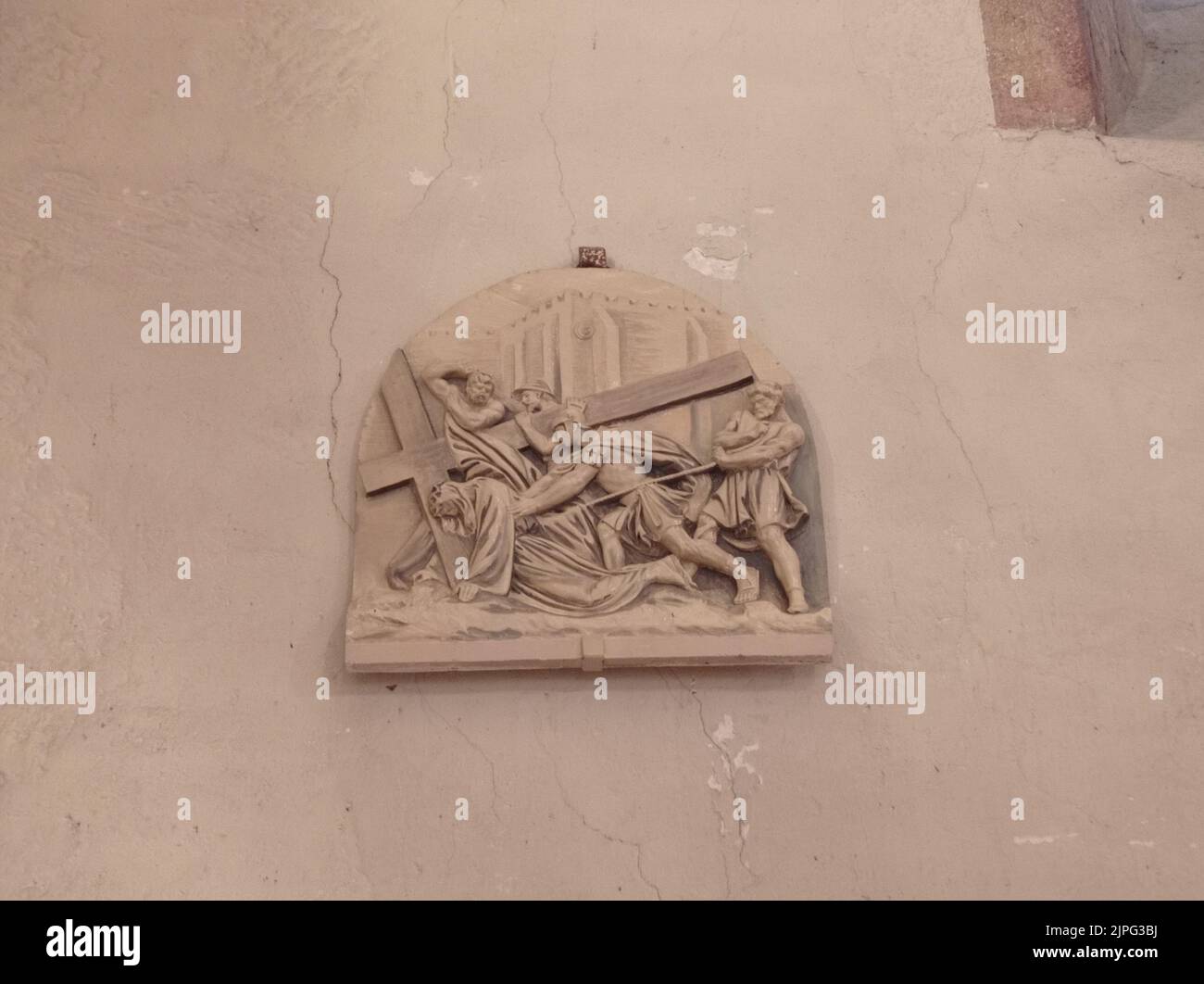 Église Saint Blaise à Vallon en Sully, L'Allier, France Stock Photo - Alamy