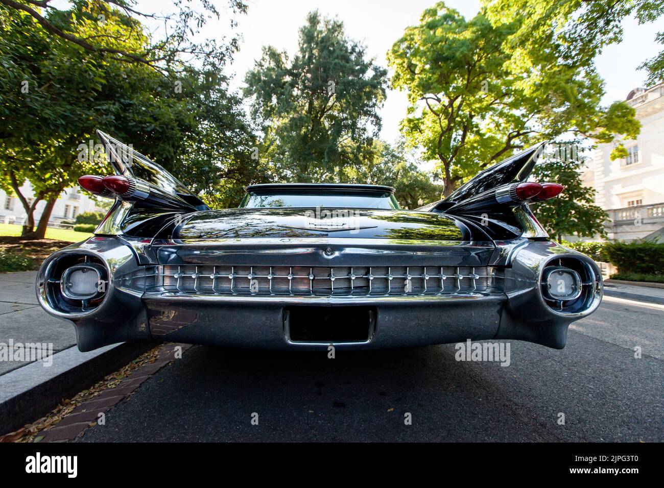 Washington, USA. 7th Aug, 2022. A 1959 Cadillac Sedan de Ville, known ...