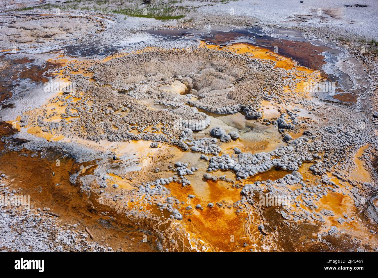 The Upper Geyser Basin, which is the location of Old Faithful Geyser ...