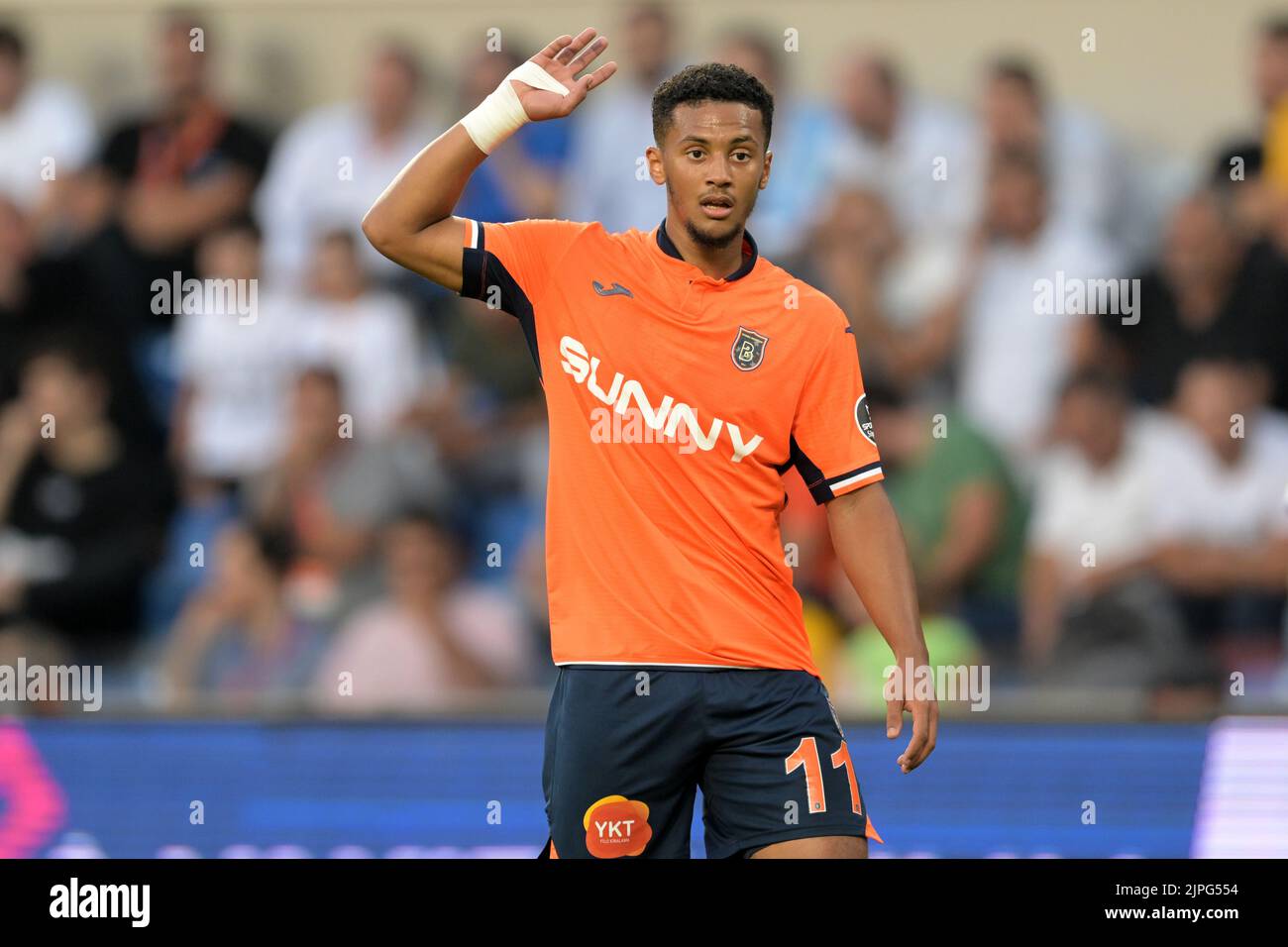 ISTANBUL - Mounir Chouiar of Istanbul Basaksehir during the Turkish ...