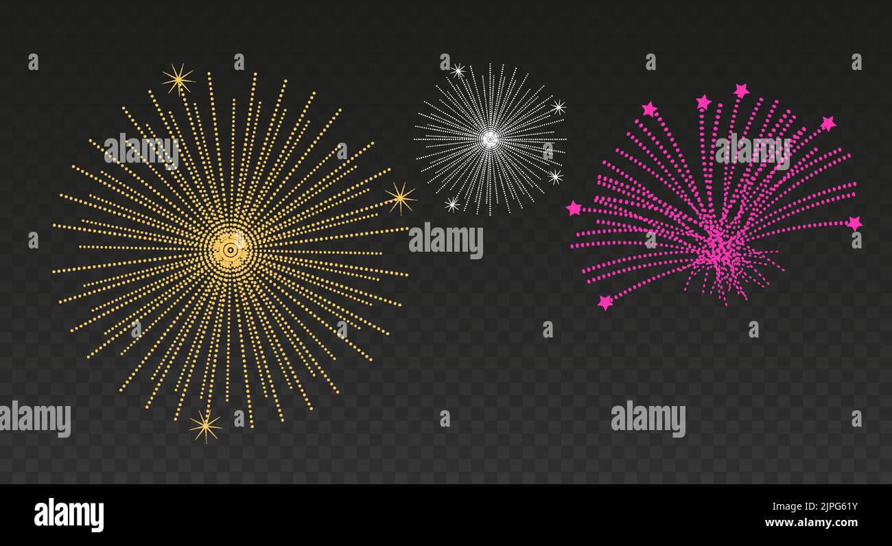Fireworks 2023 Stock Vector Images - Alamy
