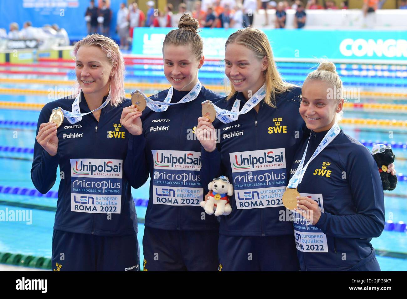 Rome, Italy. 17th Aug, 2022. Rome, August 17, 2022 European Swimming ...