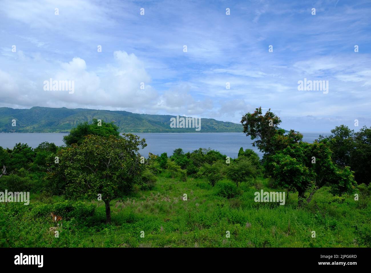 Indonesia Alor Island - Wonderful landscape view Stock Photo - Alamy