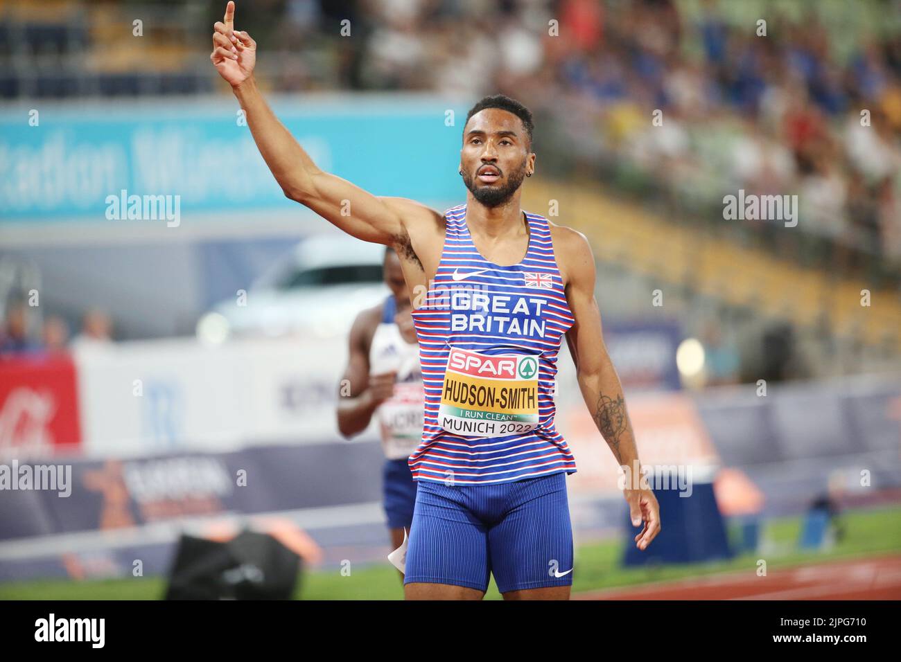 Matthew Hudson-Smith Gold medal of Great Britain during the Athletics ...