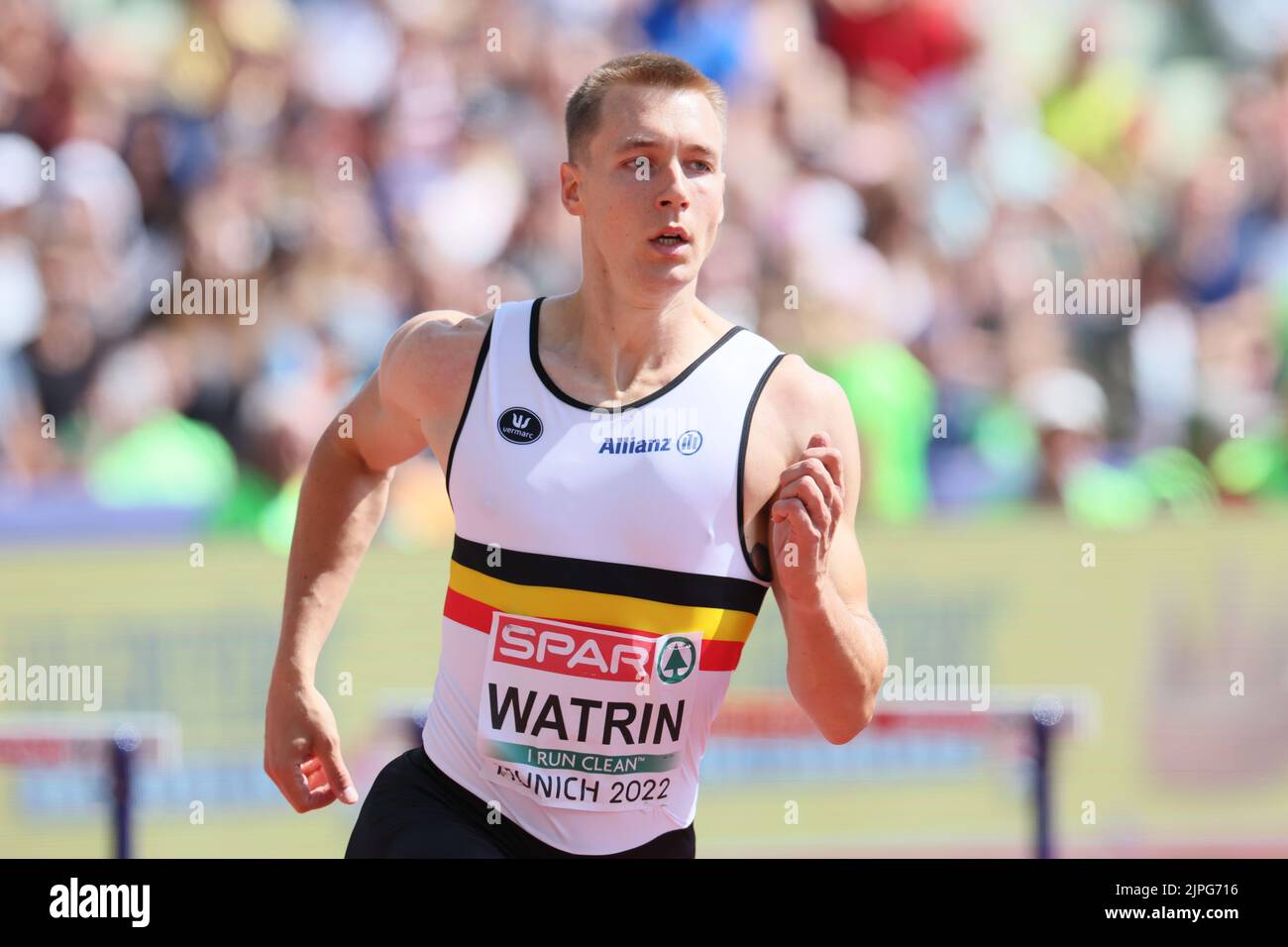 Belgian Julien Watrin pictured in action during the semi-finals of the ...