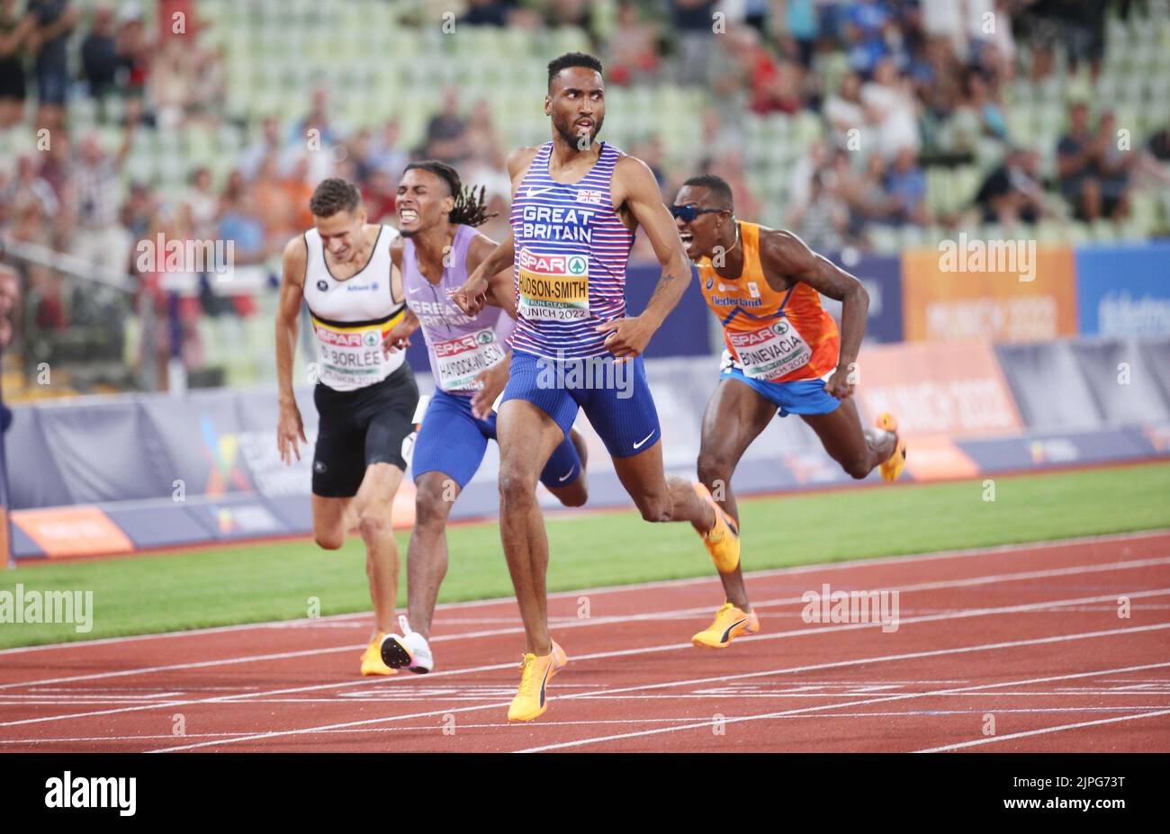 Matthew Hudson-Smith Gold medal of Great Britain during the Athletics ...