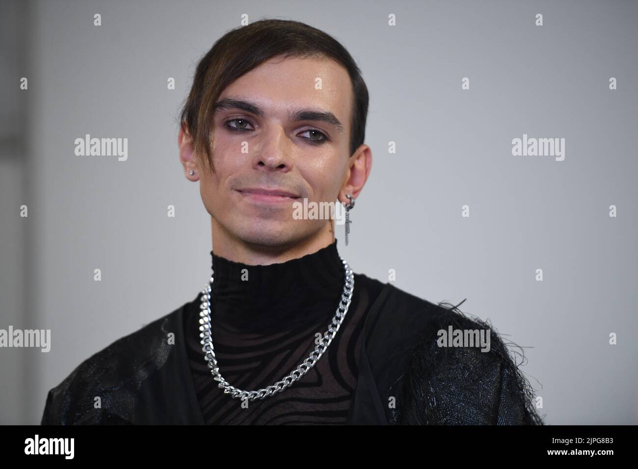 Crimea. Pike perch. The singer Ilya Allergiya during the festival of ...