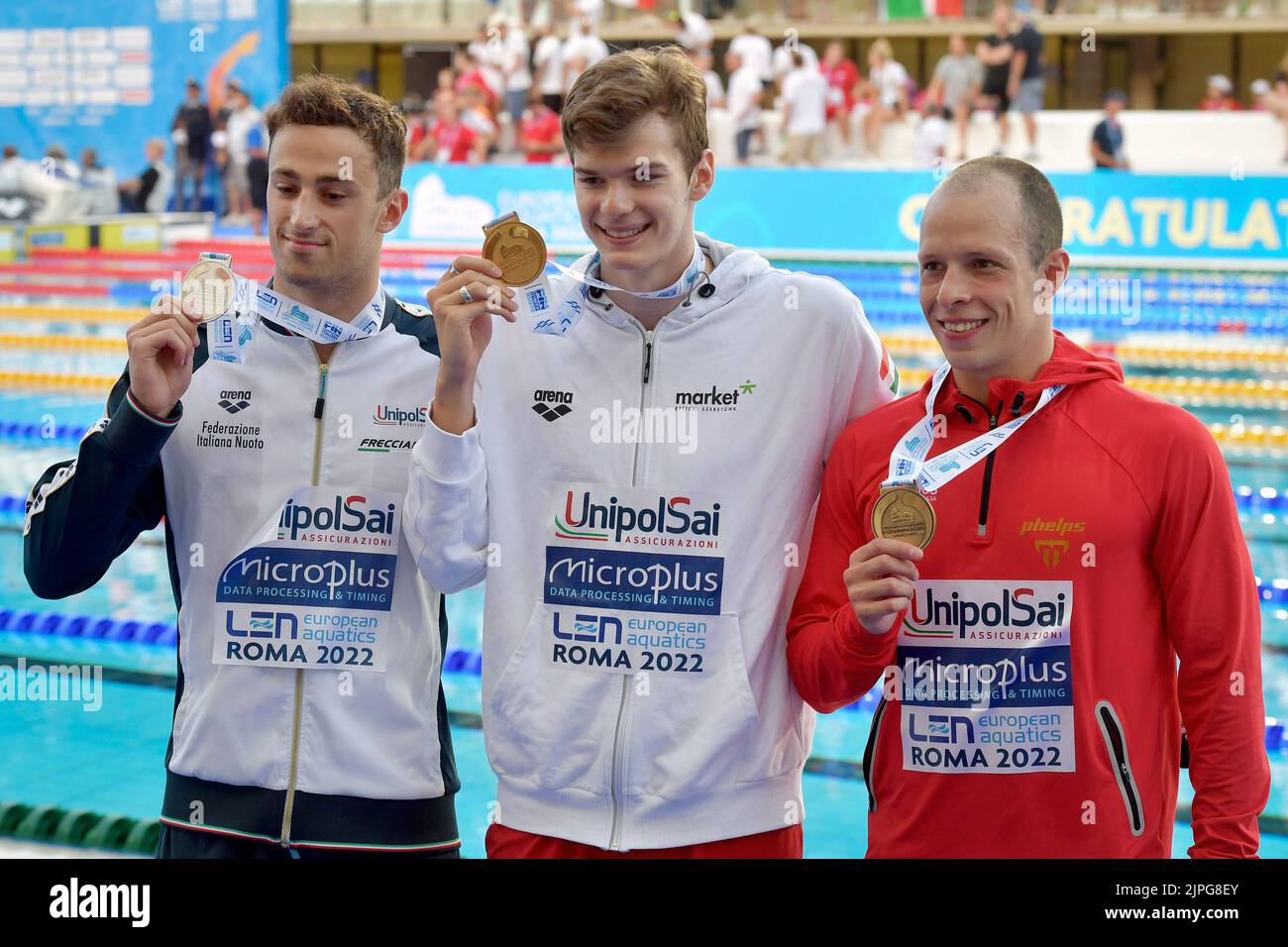 Rome, Italy. 17th Aug, 2022. Rome, 17 August 2022 European Swimming ...