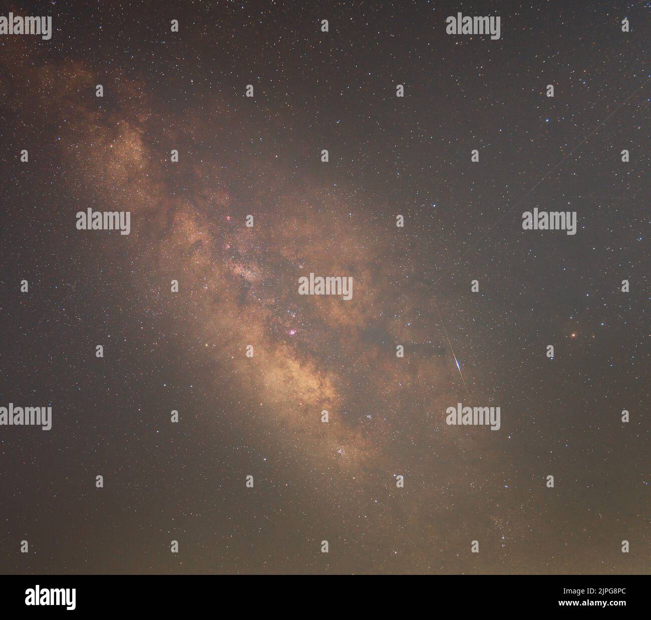 The Milky Way is a hazy band of light seen in the night sky formed from ...