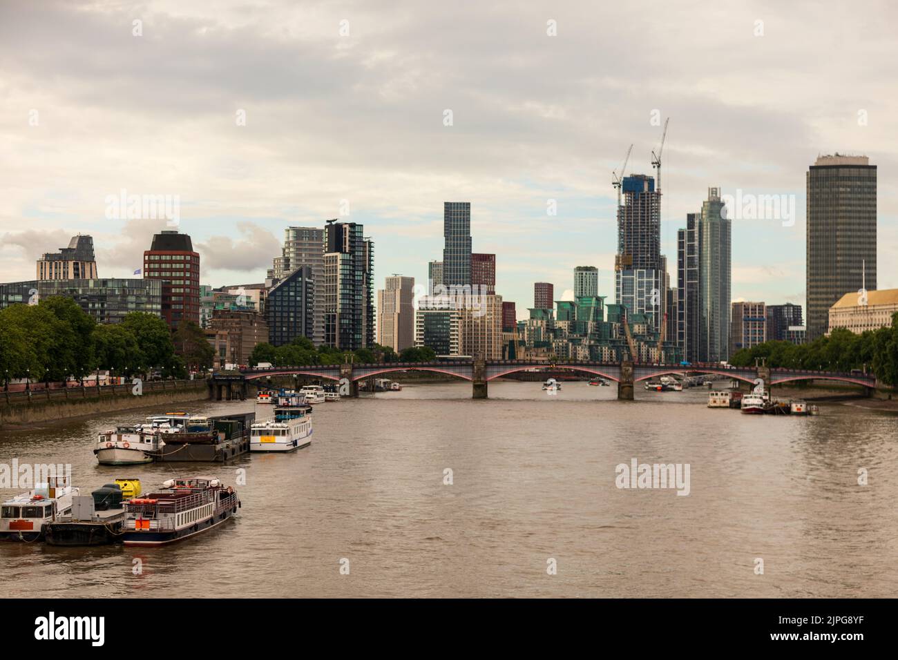 Aerial view london city skyscrapers hi-res stock photography and images ...
