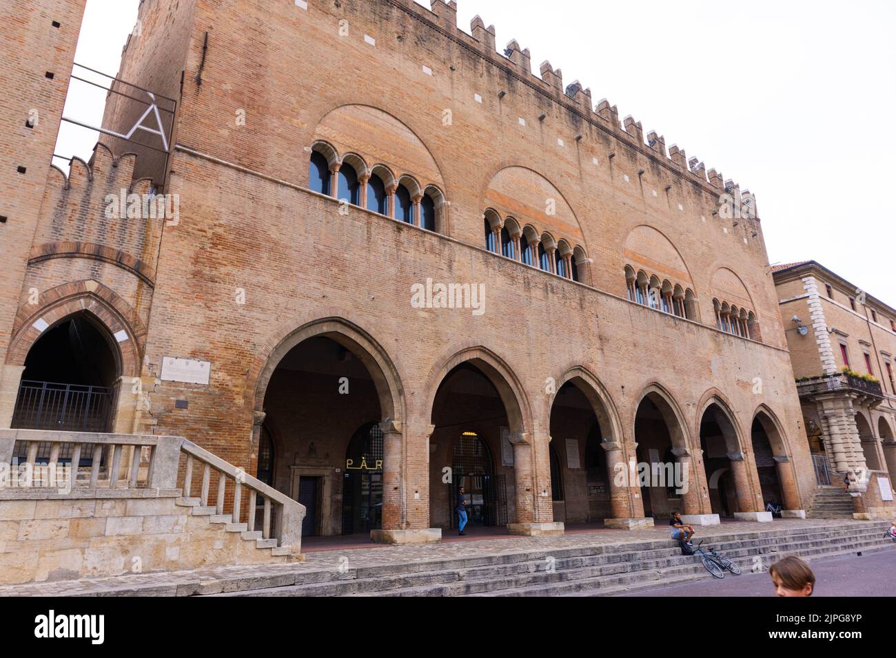 Palazzi dell'Arte Rimini art museum, Rimini, Italy Stock Photo - Alamy