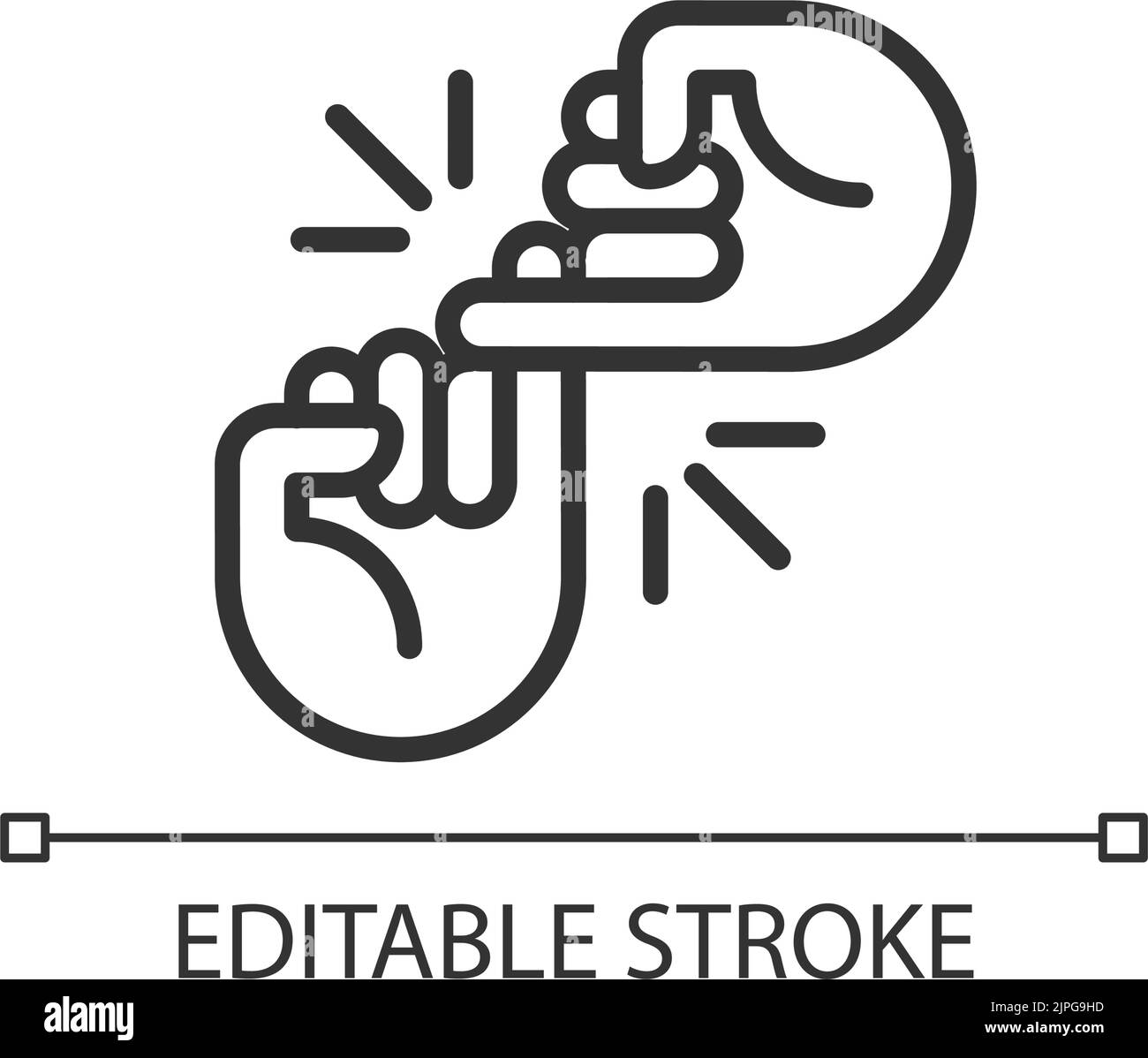 Pinky promise pixel perfect linear icon Stock Vector Image & Art - Alamy Pinky promise pixel perfect linear icon Stock Vector Image & Art - Alamy