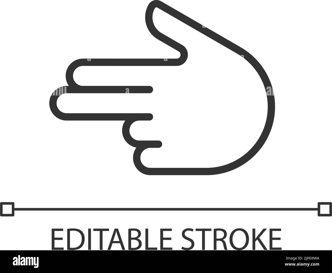 Finger gun Stock Vector Images - Alamy