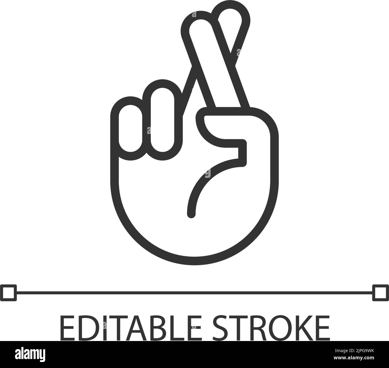 Fingers crossed emoji Black and White Stock Photos & Images - Alamy