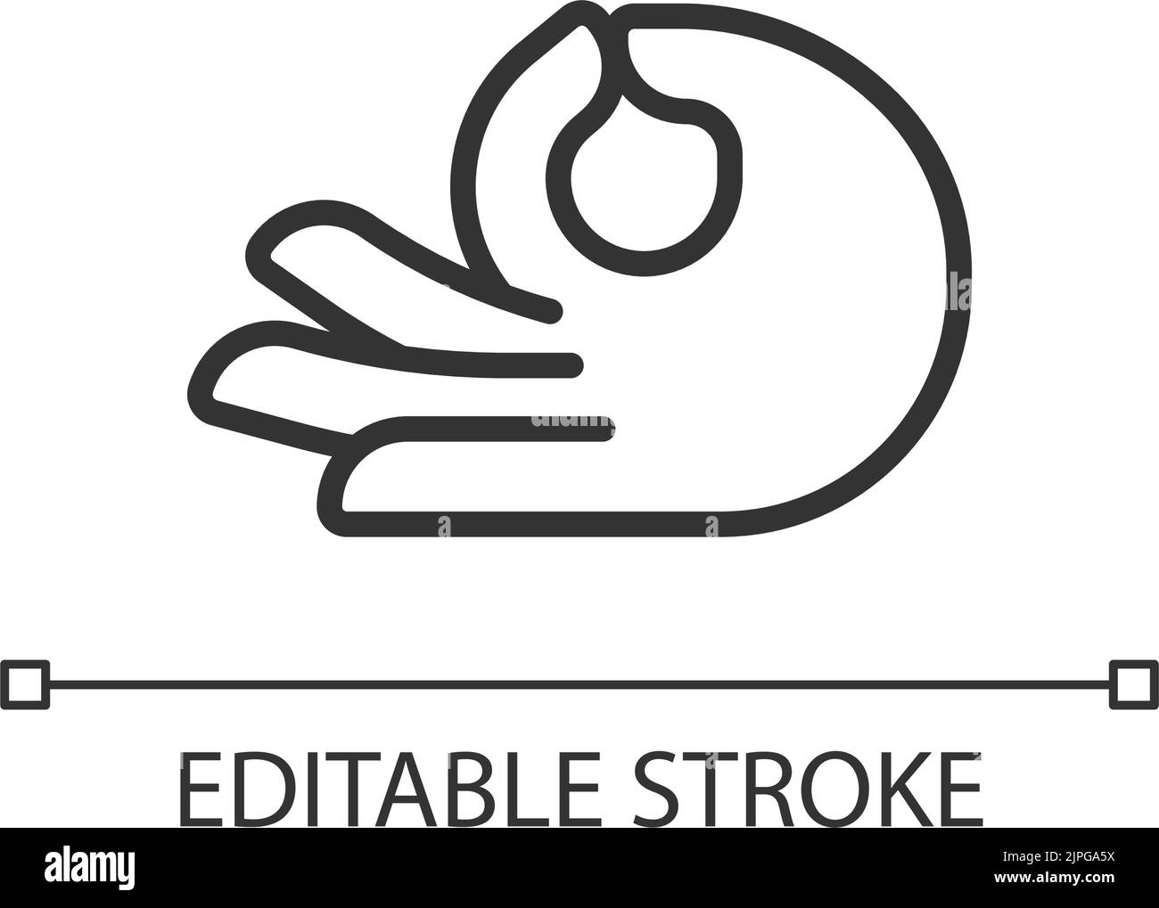 Mudra sign Cut Out Stock Images & Pictures - Alamy