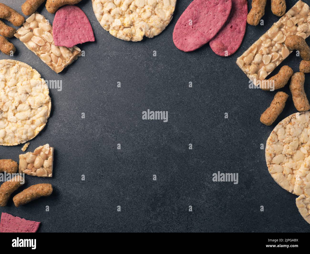 snack, crackers, rice waffle, snacks, cracker, rice waffles Stock Photo ...