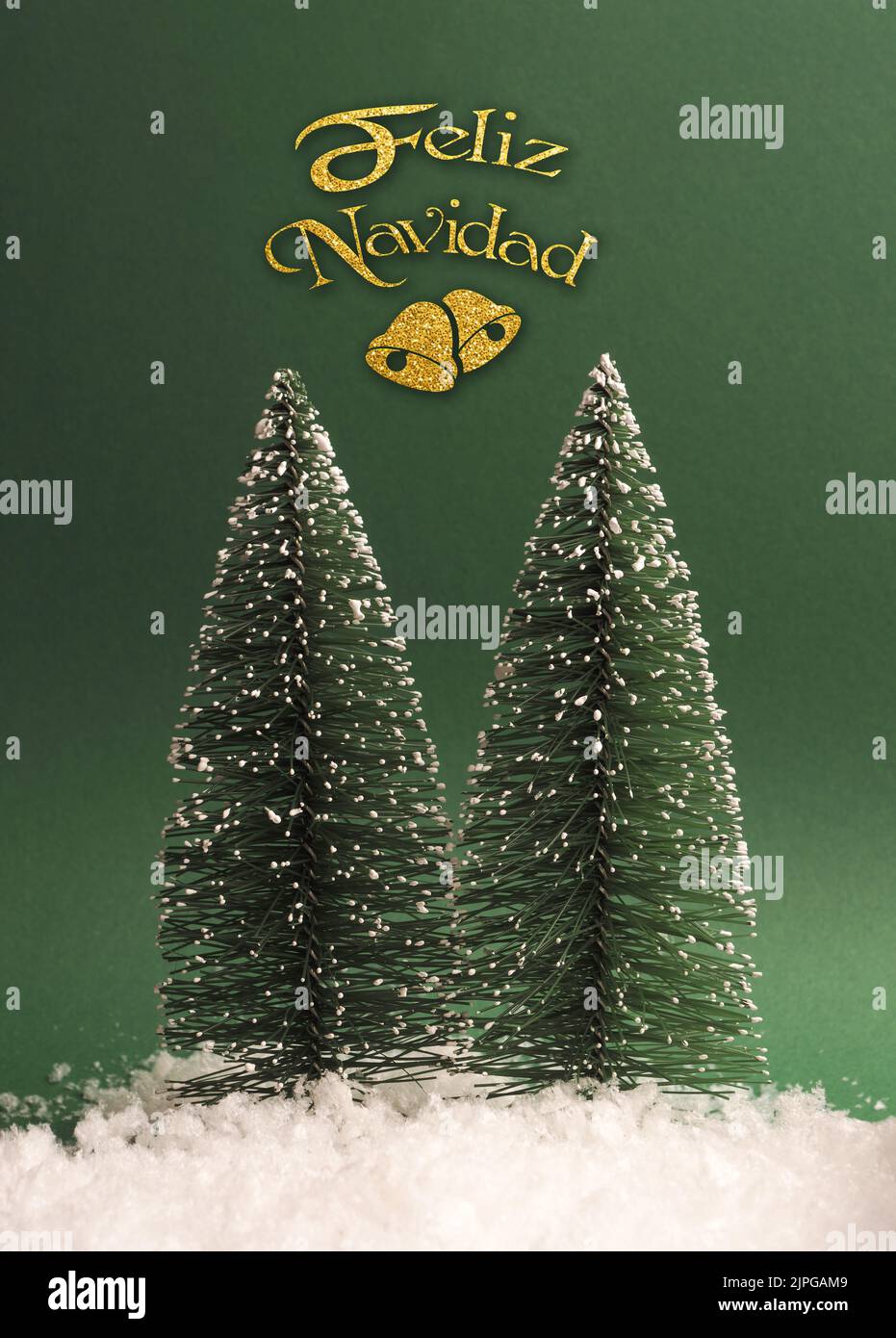 Christmas Card Feliz Navidad Christmas Cards Stock Photo Alamy