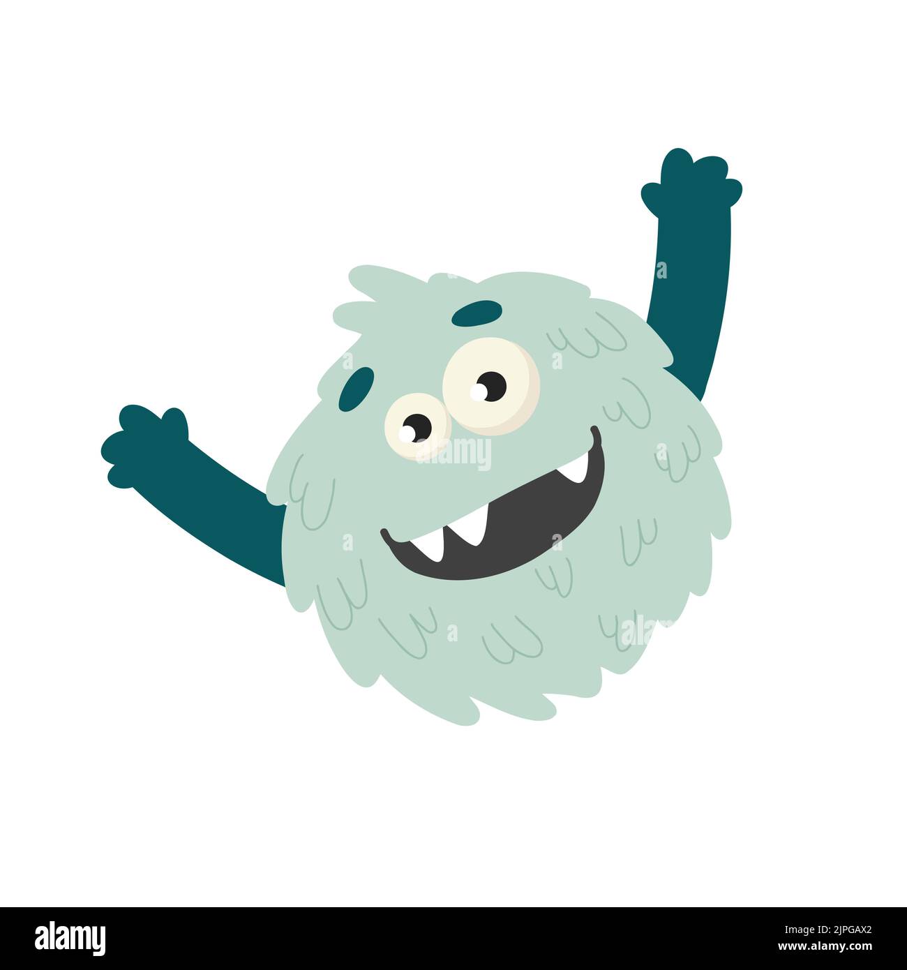 Monster print. Cartoon character design for fashion fabrics, textile ...