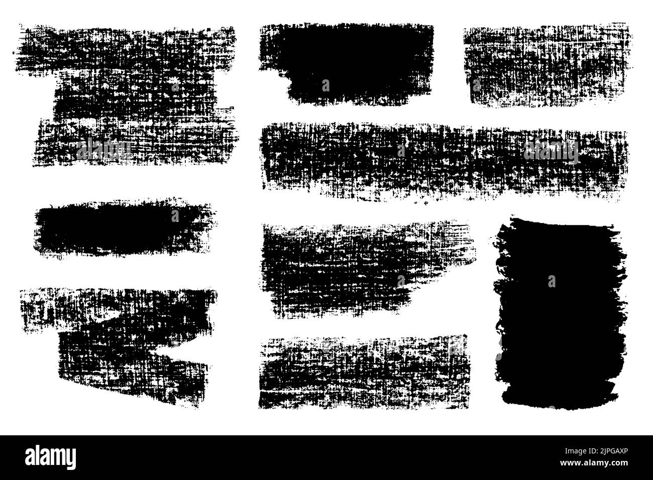 Textured brush strokes, Grunge Design Elements. Dirty texture banners ...