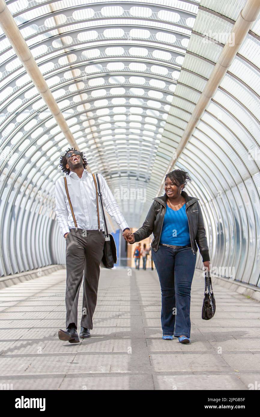 Teenage Students, carefree friends. College friends walking together on ...