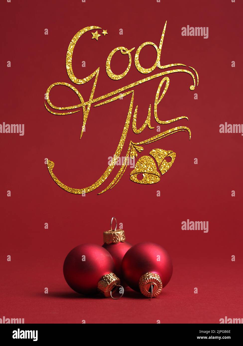 Christmas typography card hi-res stock photography and images - Alamy