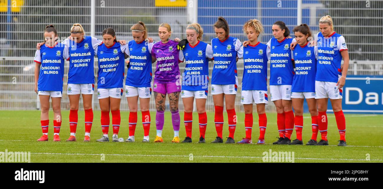 Linfield Ladies Vs Crusaders Strikers 17th August 2022 - New Midgley ...