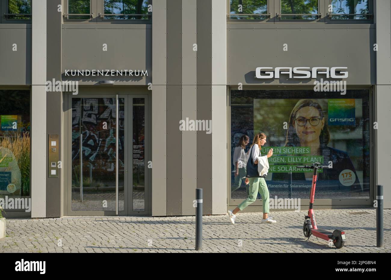 GASAG-Zentrale, EUREF-CAMPUS, Schöneberg, Berlin, Deutschland Stock ...