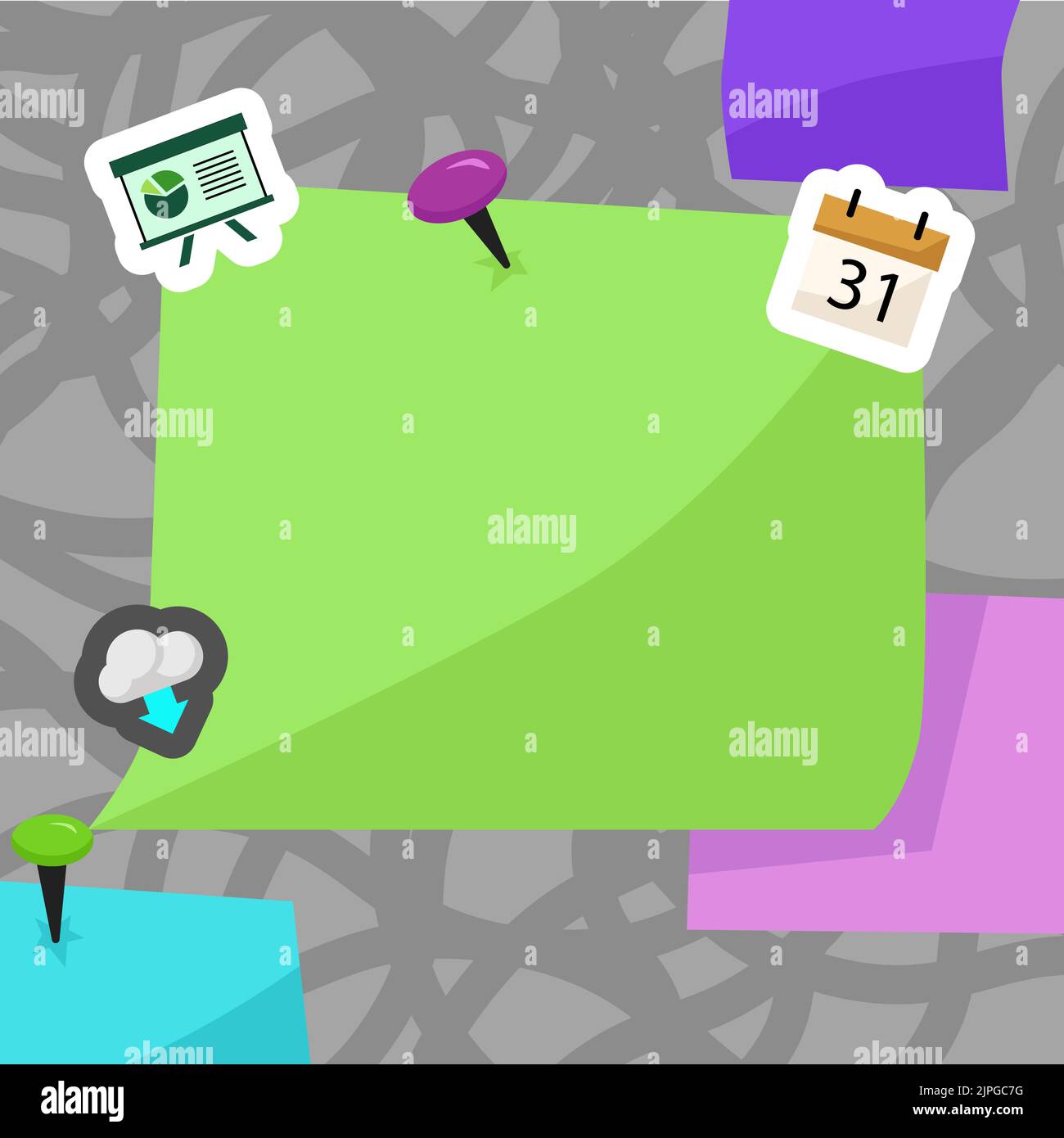 Important Message Written On Sticky Note With Pin On Top. Crutial ...